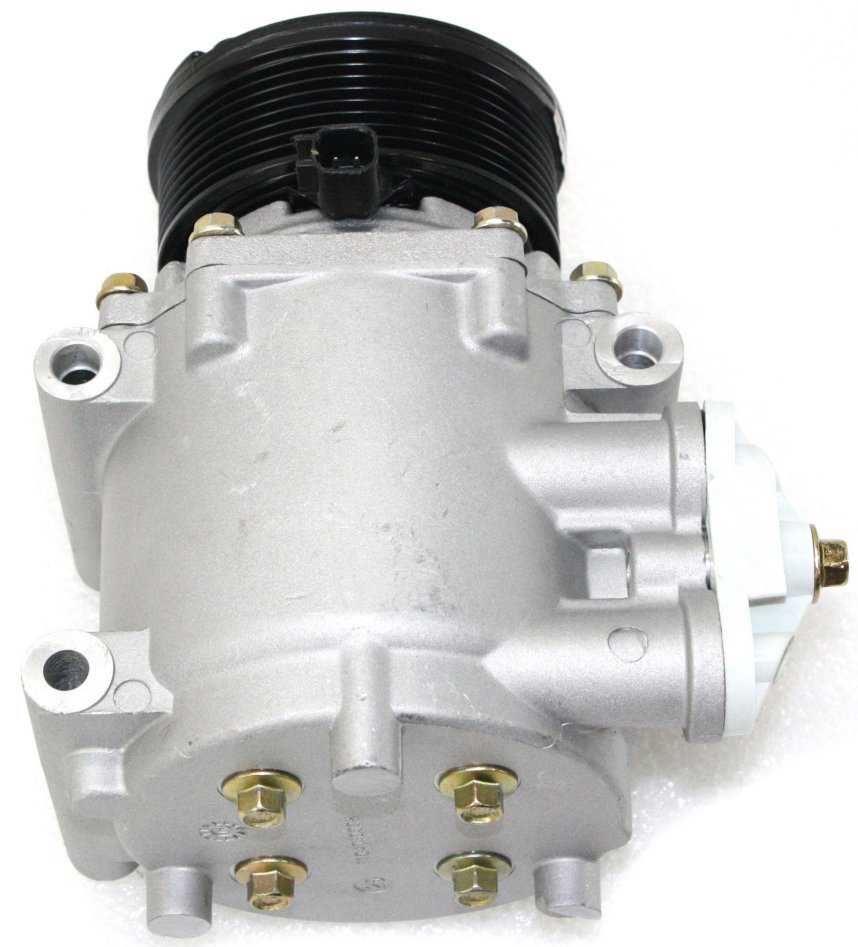 AC Compressor, Econoline Van 02-03 A/C Compressor, New, 8-Groove, 3 ...