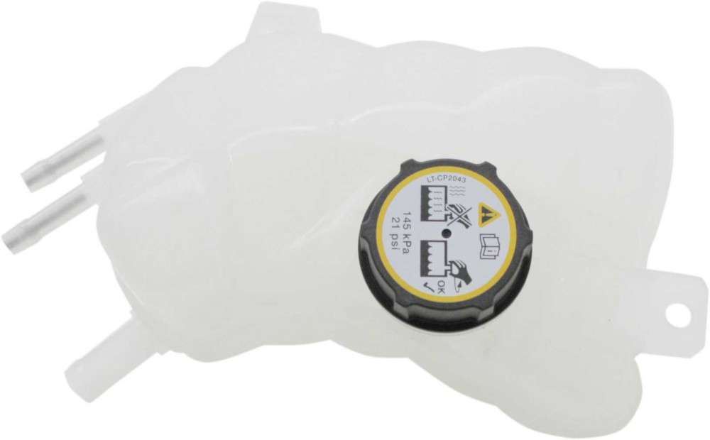 Ford, Lincoln Coolant Reservoir-Factory Finish, Plastic | Replacement ...