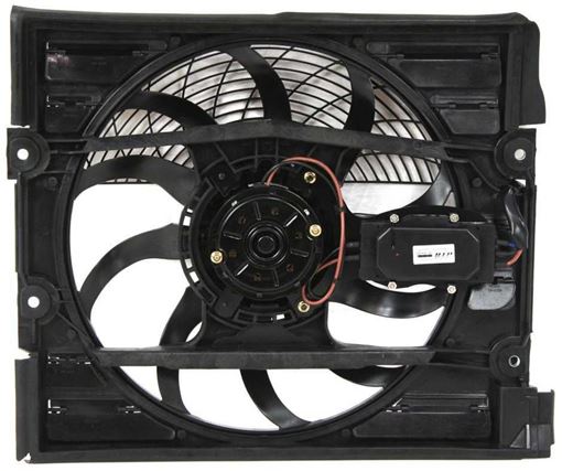 BMW Cooling Fan Assembly-Single fan, A/C Condenser Fan | Replacement ...