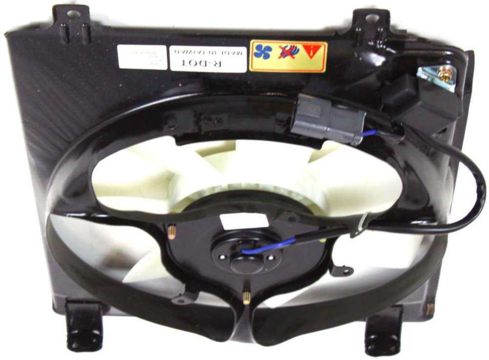 Honda Passenger Side Cooling Fan Assembly-Single fan, A/C Condenser Fan ...