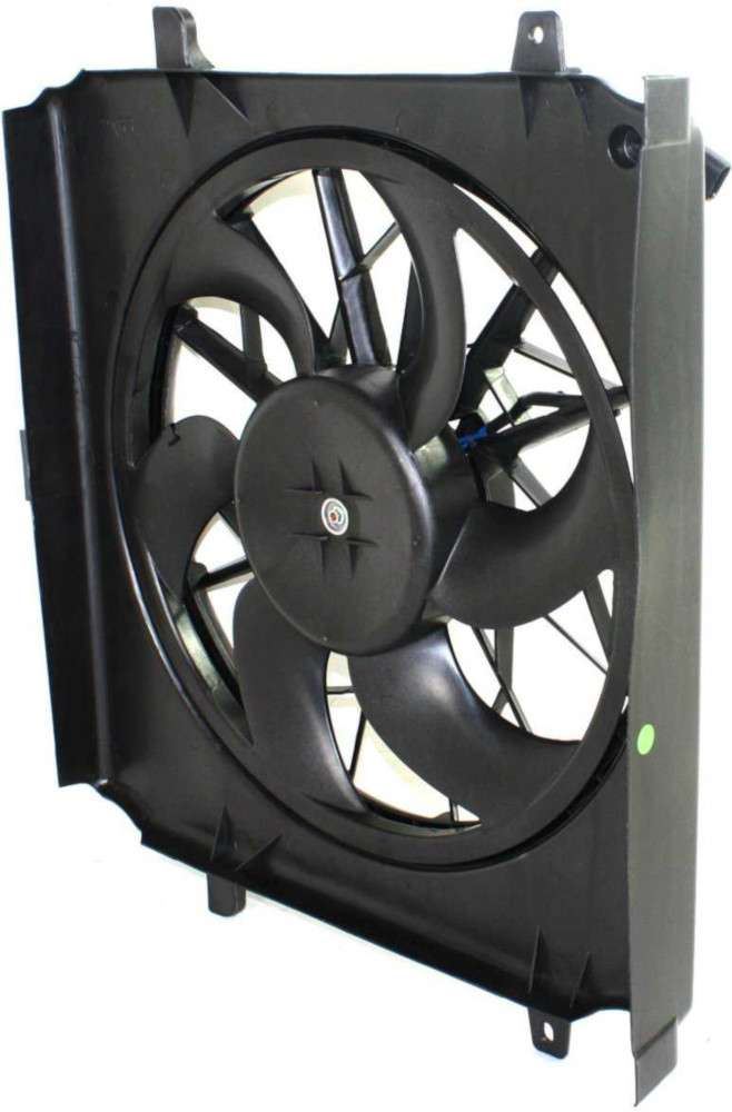 Jeep Cooling Fan Assembly-Single fan, Radiator Fan | Replacement ...