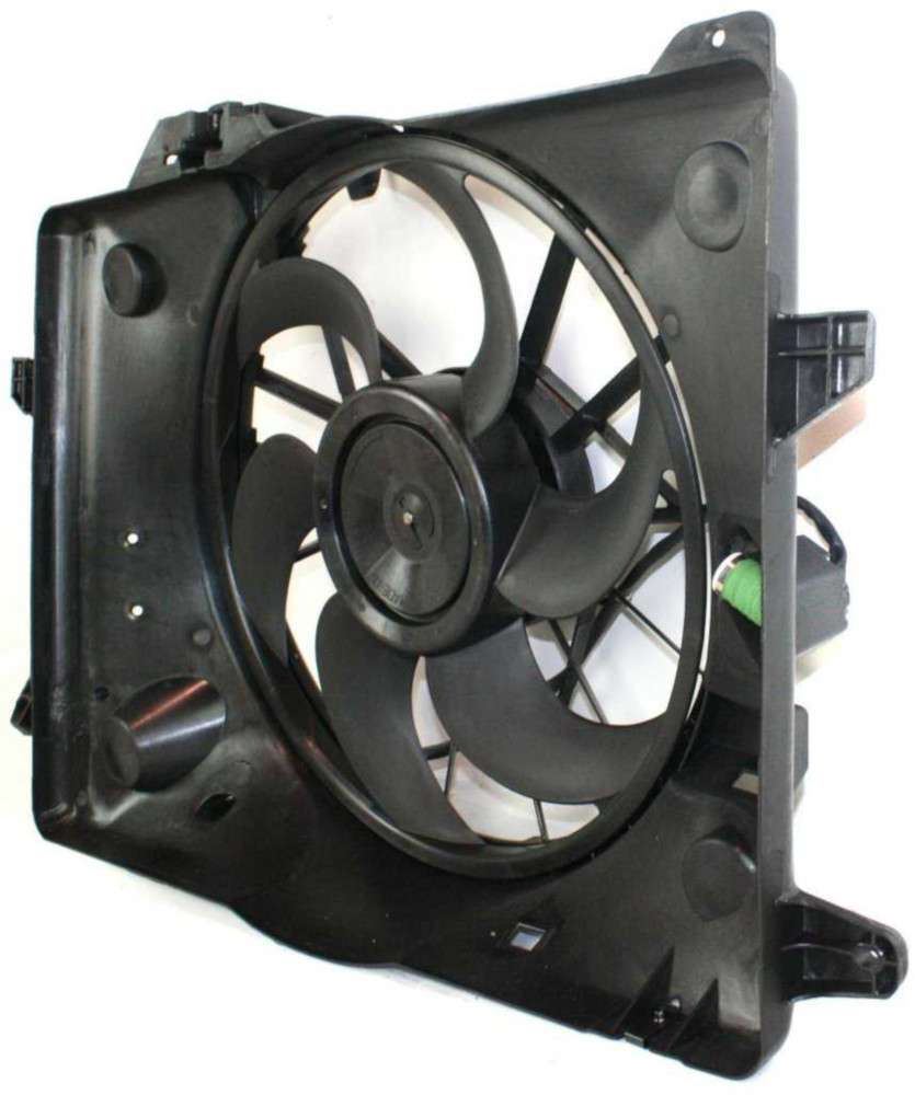 Lincoln, Ford, Mercury Cooling Fan Assembly-Single fan, Radiator Fan ...