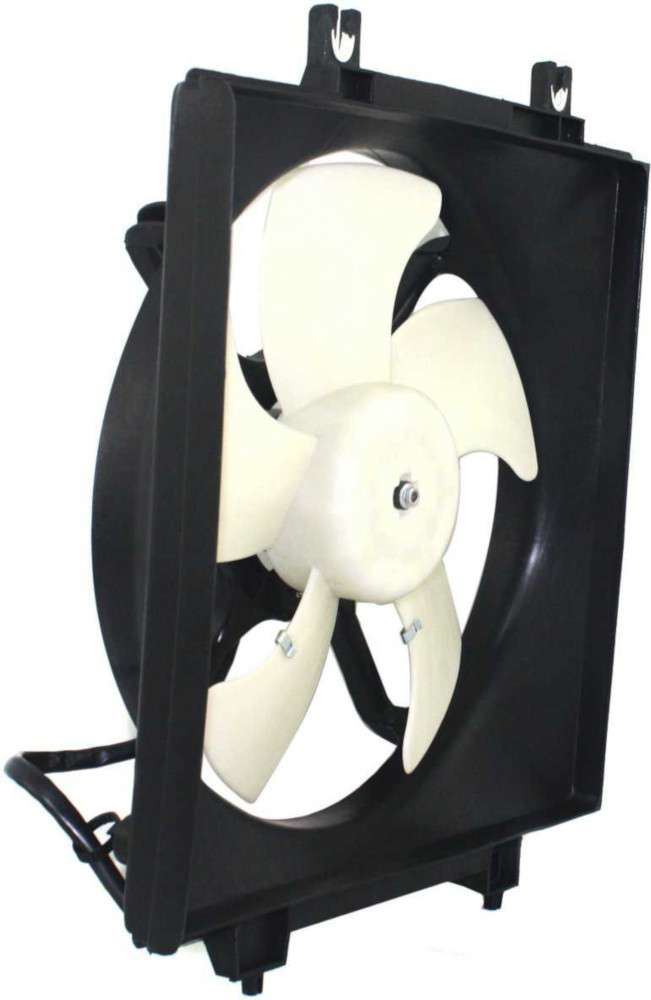 Subaru Passenger Side Cooling Fan Assembly-Single fan, A/C Condenser ...