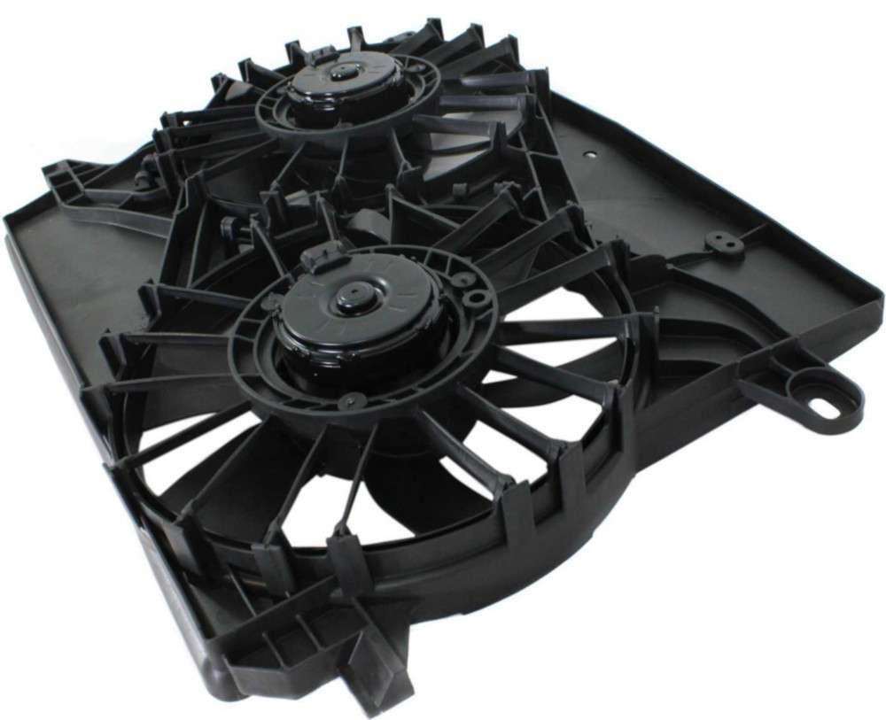Chrysler, Dodge Cooling Fan Assembly-Dual fan, Radiator Fan ...