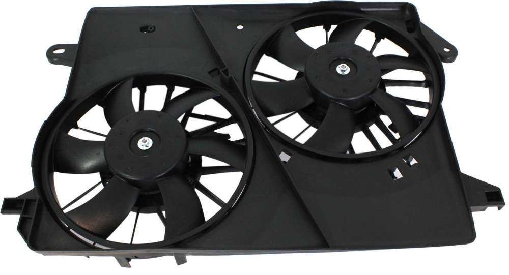 Chrysler, Dodge Cooling Fan Assembly-Dual fan, Radiator Fan ...