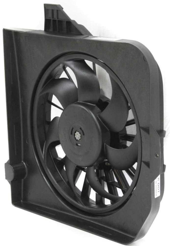 Dodge, Chrysler Passenger Side Cooling Fan Assembly-Single fan ...