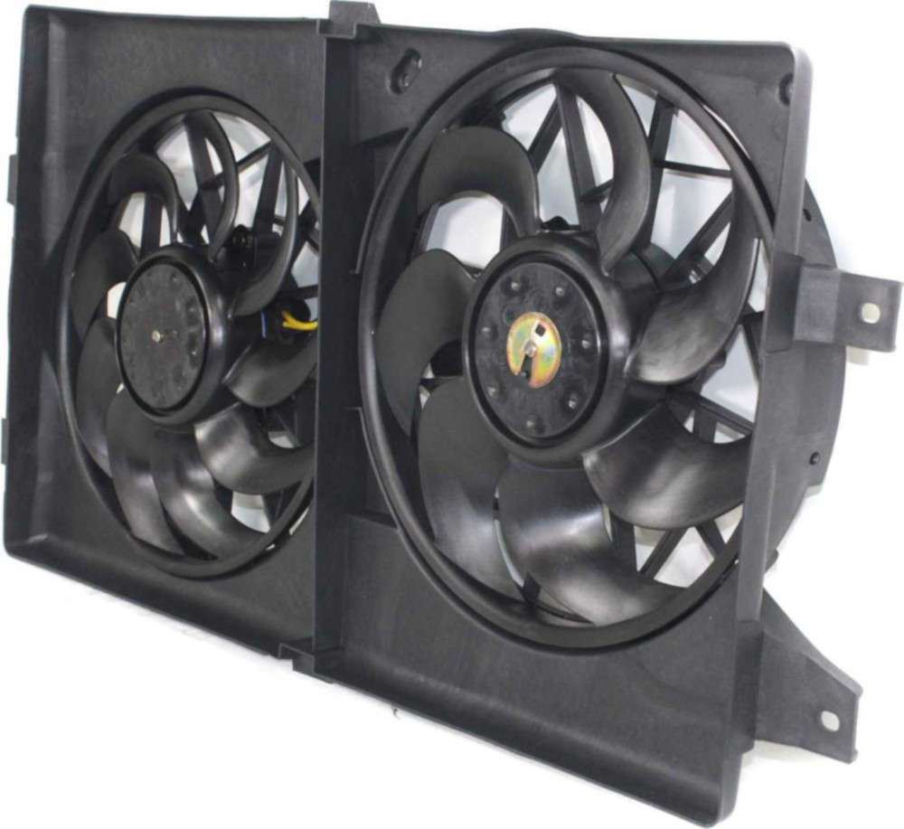 Chrysler, Dodge Cooling Fan Assembly-Dual fan, Radiator Fan ...