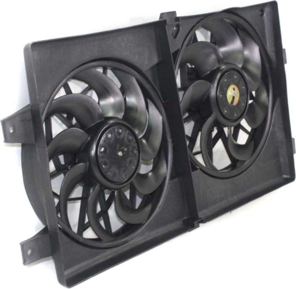 Chrysler, Dodge Cooling Fan Assembly-Dual fan, Radiator Fan ...
