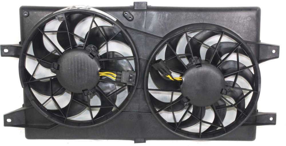 Chrysler, Dodge Cooling Fan Assembly-Dual fan, Radiator Fan ...