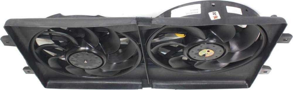 Chrysler, Dodge Cooling Fan Assembly-Dual fan, Radiator Fan ...