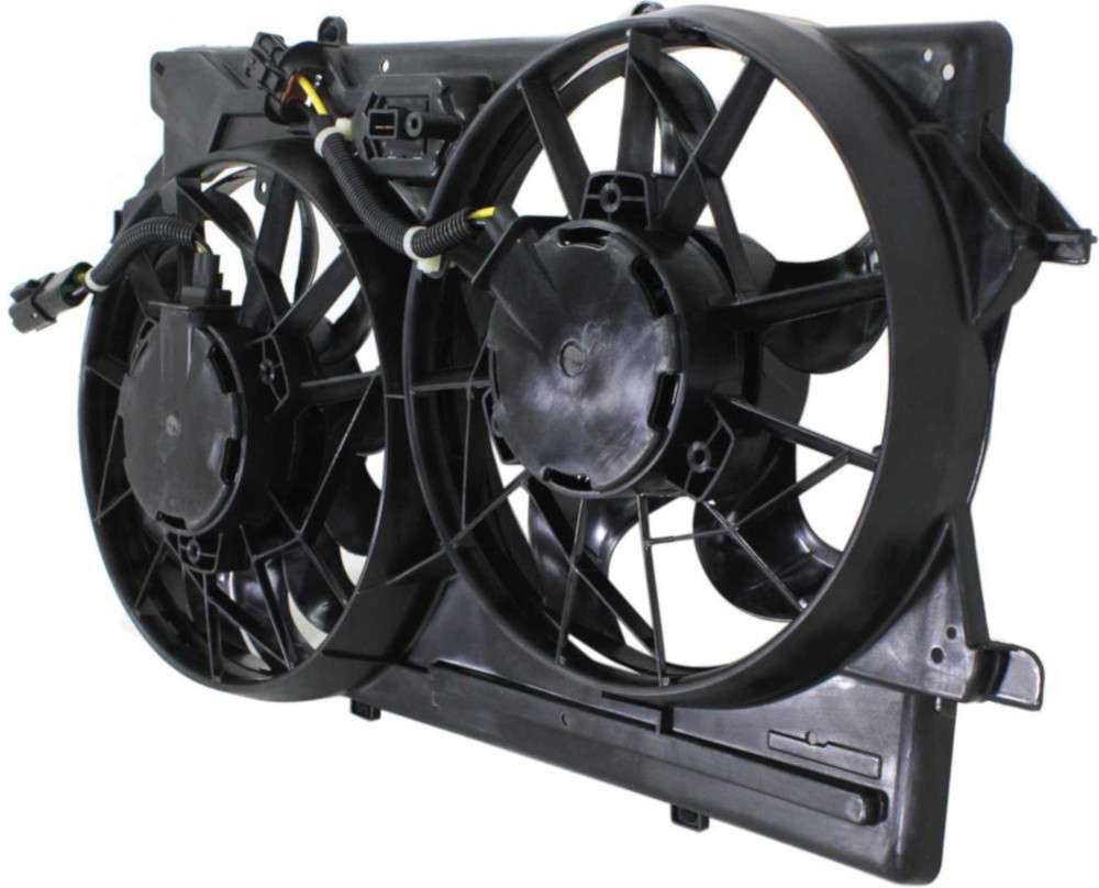 Ford Cooling Fan Assembly, Focus 03-04 Radiator Fan Shroud Assembly, W ...