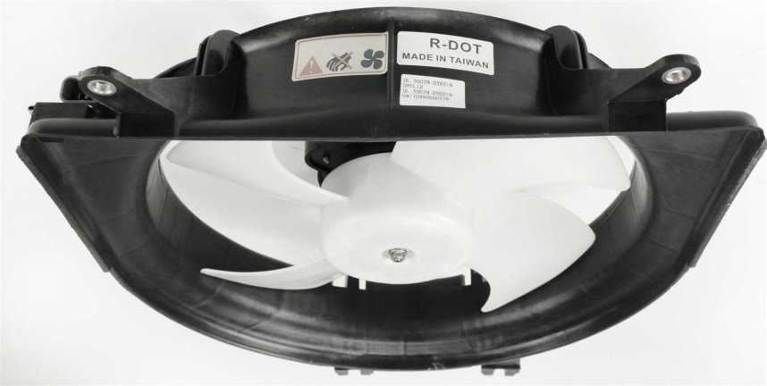 Honda Cooling Fan Assembly-Single fan, Radiator Fan | Replacement H160905,