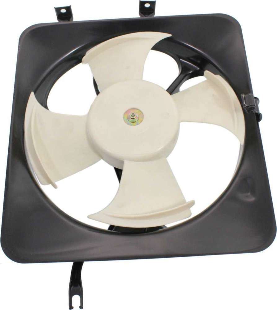 Honda Driver Side Cooling Fan Assembly-Single fan, A/C Condenser Fan ...