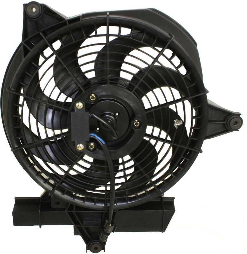 Hyundai Cooling Fan Assembly-Single fan, A/C Condenser Fan ...