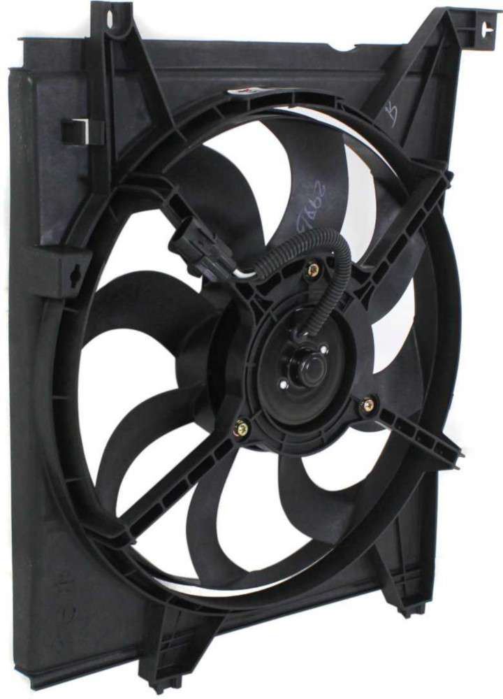 Kia Driver Side Cooling Fan Assembly-Single fan, Radiator Fan ...