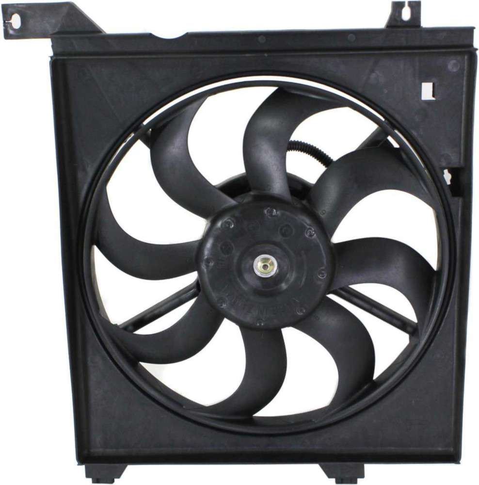 Kia Driver Side Cooling Fan Assembly-Single fan, Radiator Fan ...
