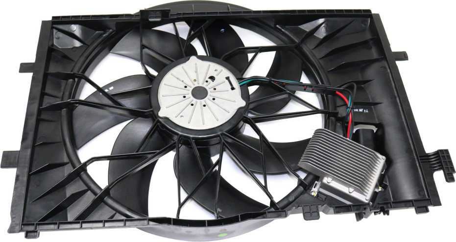 Mercedes Benz Cooling Fan Assembly-Single fan, Radiator Fan ...