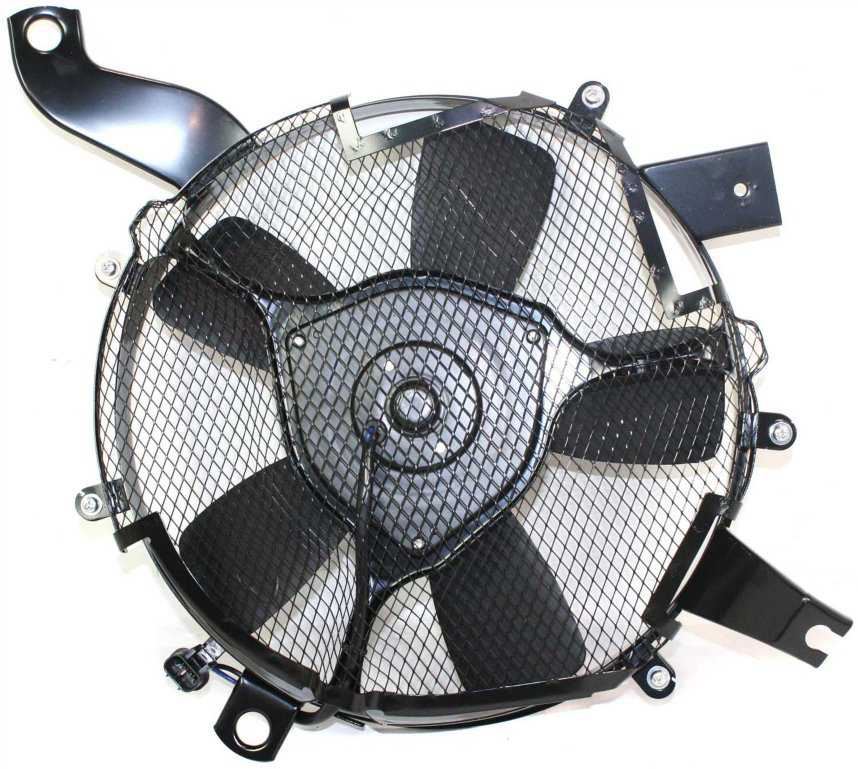 Mitsubishi Cooling Fan Assembly-Single fan, A/C Condenser Fan ...