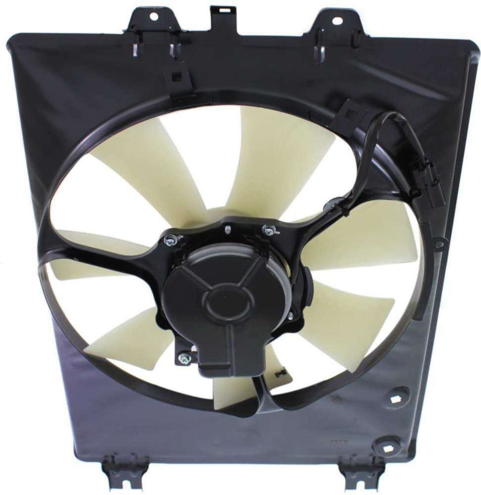 Honda, Acura Passenger Side Cooling Fan Assembly-Single fan, A/C ...