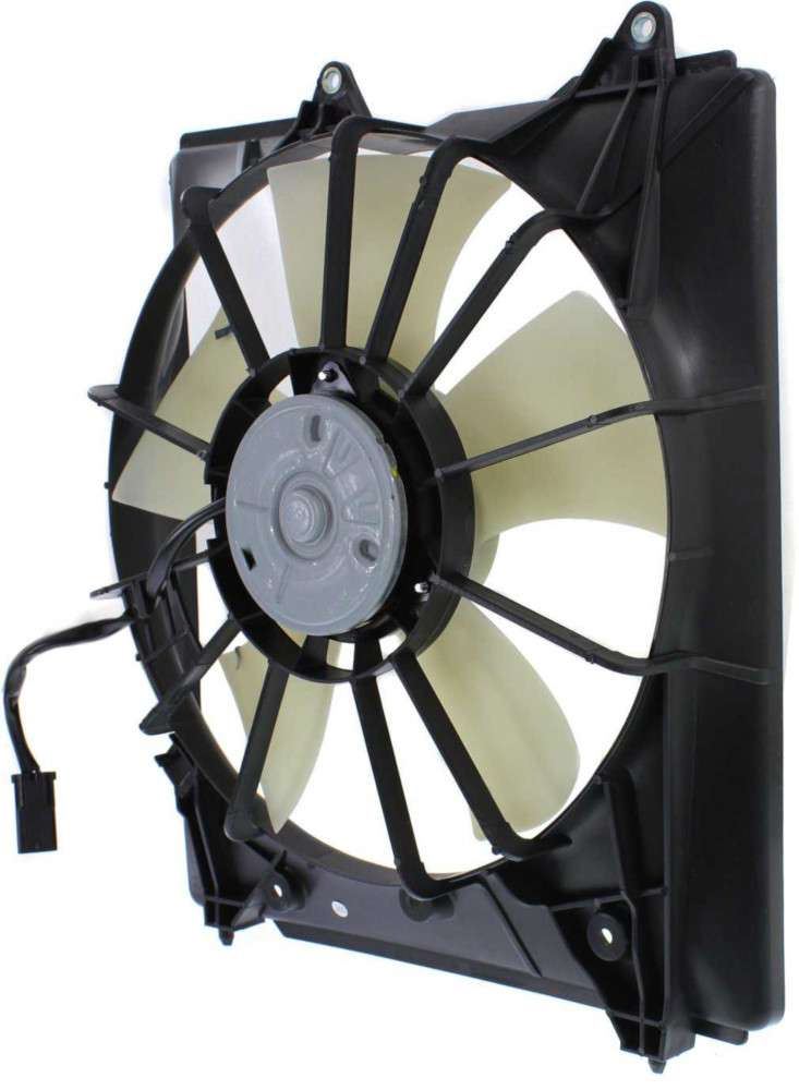 Acura Driver Side Cooling Fan Assembly-Single fan, Radiator Fan ...