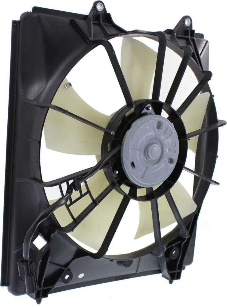 Acura Driver Side Cooling Fan Assembly-Single fan, Radiator Fan ...
