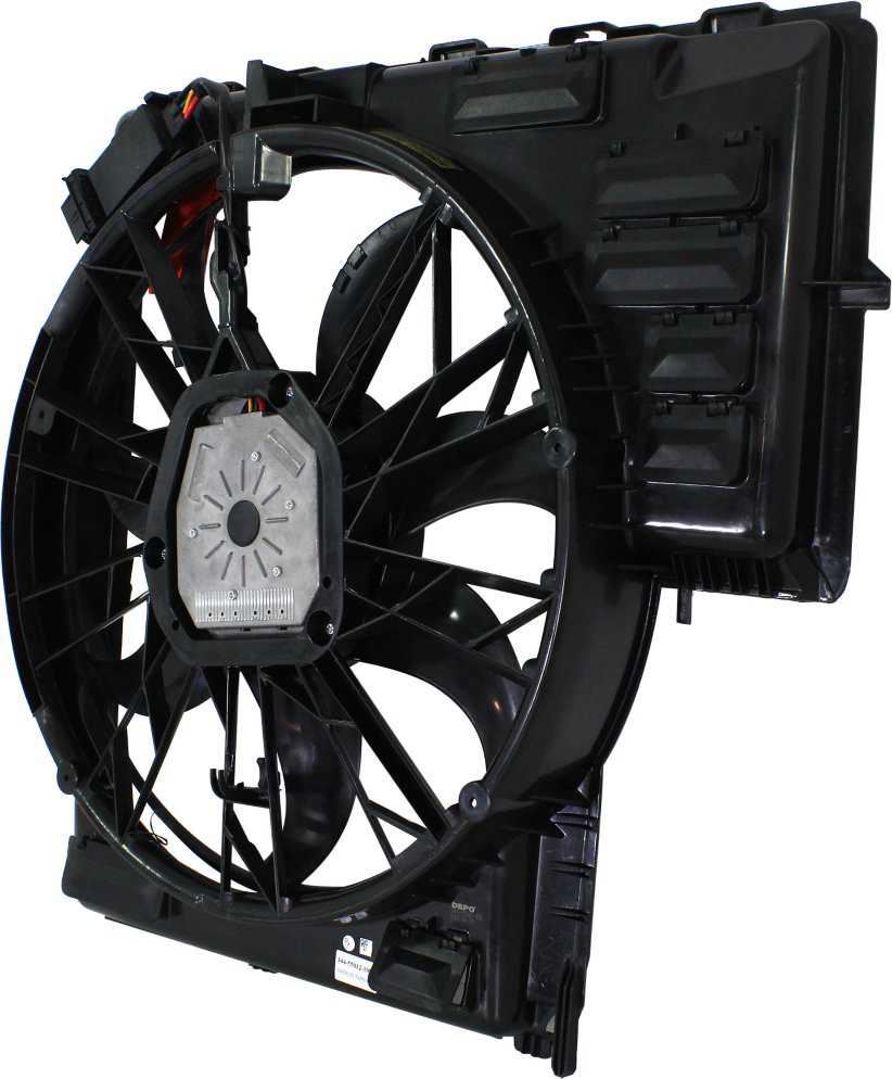 BMW Cooling Fan Assembly-Single fan, Radiator Fan | Replacement REPB160703|