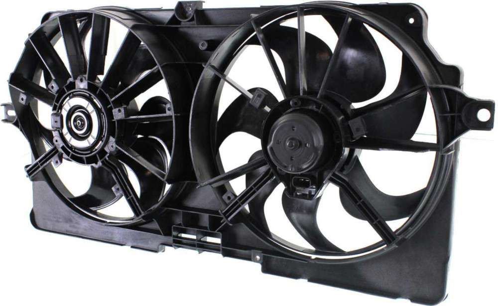 Buick, Pontiac, Chevrolet Cooling Fan Assembly-Dual fan, Radiator Fan ...