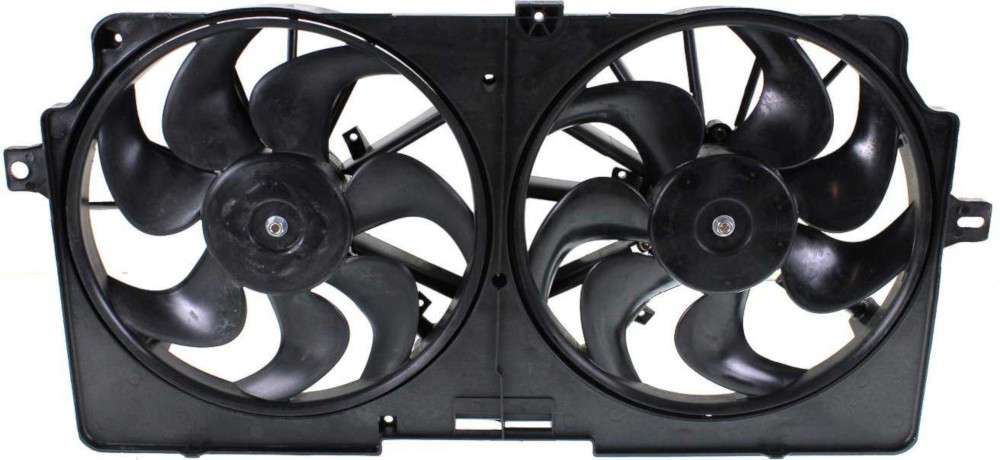 Buick, Pontiac, Chevrolet Cooling Fan Assembly-Dual fan, Radiator Fan ...