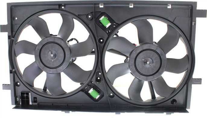 Buick, BMW Cooling Fan Assembly-Dual fan, Radiator Fan | Replacement ...