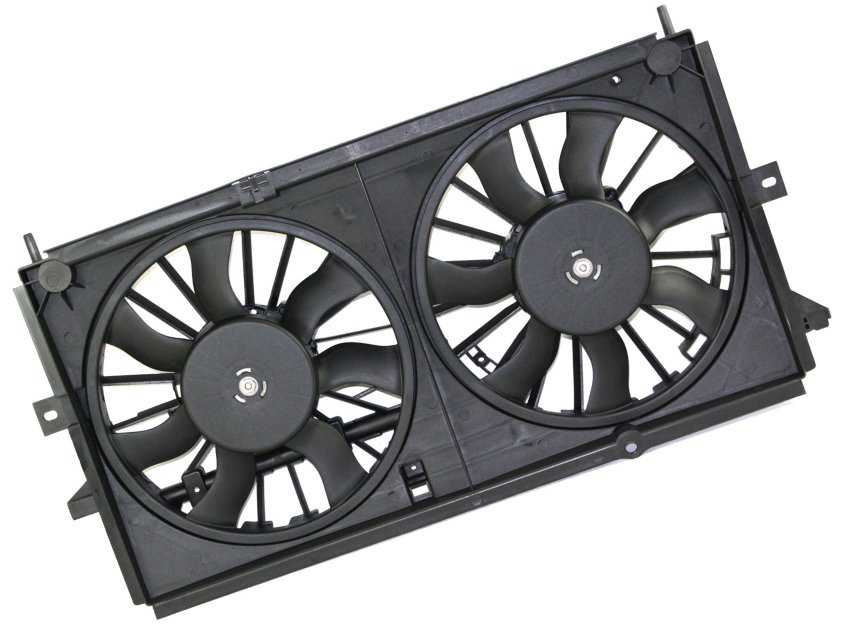 Chevrolet Cooling Fan Assembly-Dual fan, Radiator Fan | Replacement ...