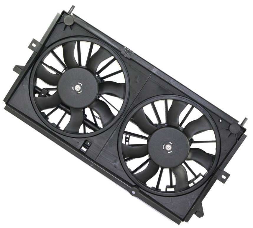 Chevrolet Cooling Fan Assembly-Dual fan, Radiator Fan | Replacement ...