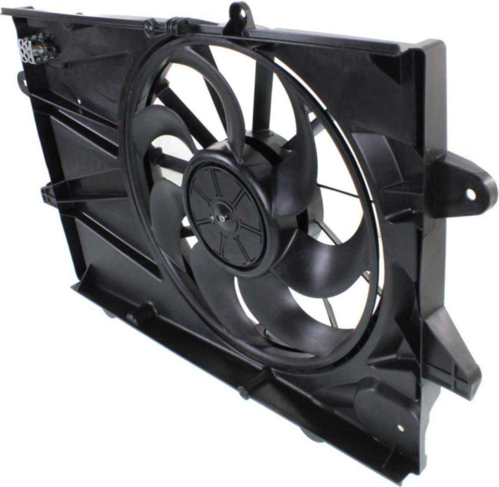 Chevrolet, GMC Cooling Fan Assembly-Single fan, Radiator Fan ...