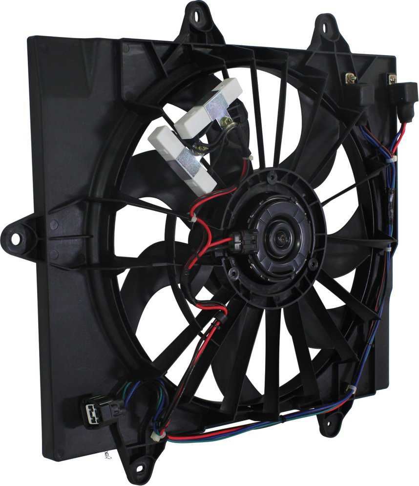 Chrysler Cooling Fan Assembly-Single fan, Radiator Fan | Replacement ...