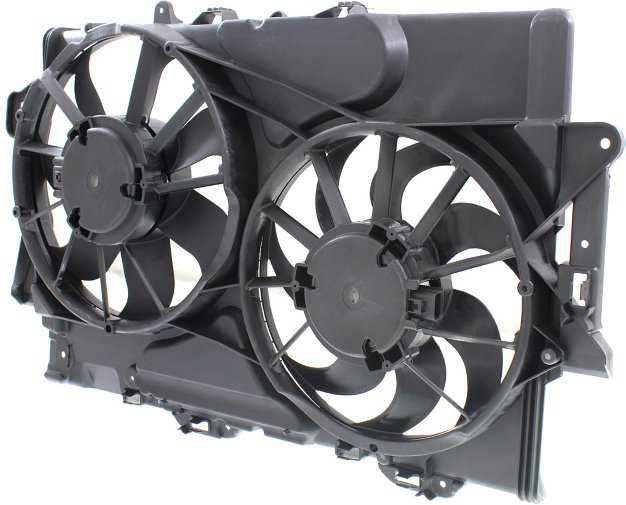 Pontiac Cooling Fan Assembly-Dual fan, Radiator Fan | Replacement ...