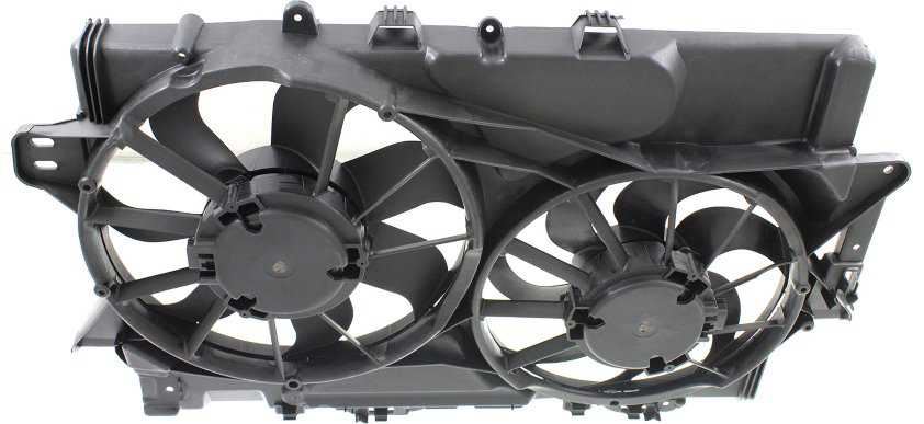 Pontiac Cooling Fan Assembly-Dual fan, Radiator Fan | Replacement ...