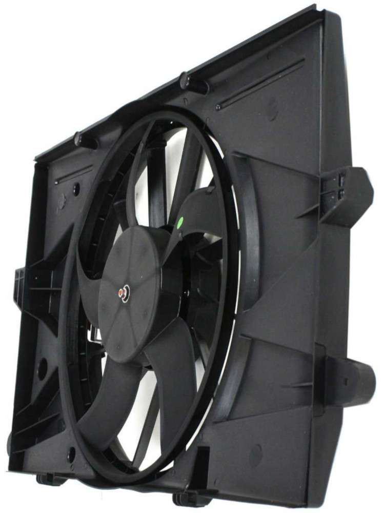 Ford, Lincoln, Mercury Cooling Fan Assembly-Single fan, Radiator Fan ...