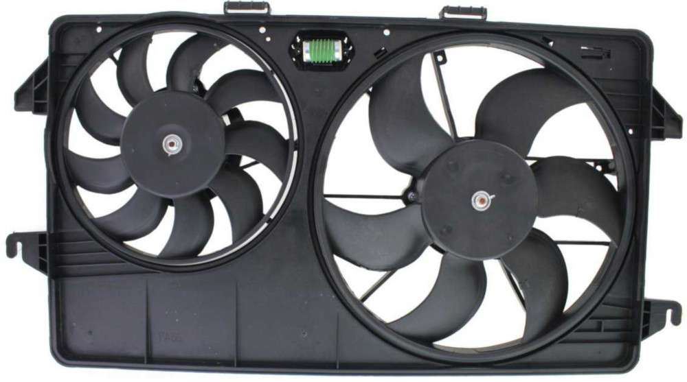 Ford Cooling Fan Assembly-Dual fan, Radiator Fan | Replacement REPF160918,