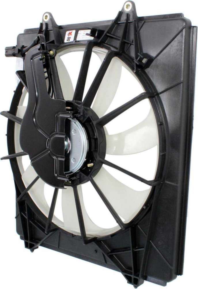Honda Passenger Side Cooling Fan Assembly-Single fan, Radiator Fan ...