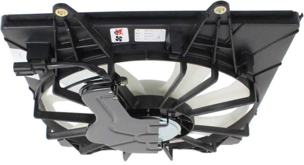 Honda Passenger Side Cooling Fan Assembly-Single fan, Radiator Fan ...