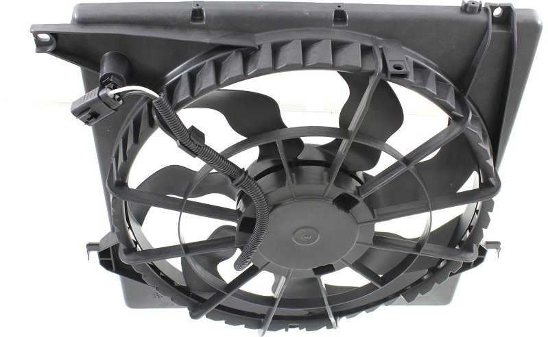 Hyundai Cooling Fan Assembly-Single fan, Radiator Fan | Replacement ...