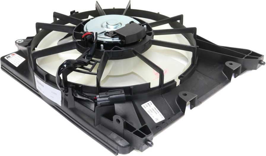 Honda Cooling Fan Assembly-Single fan, Radiator Fan | Replacement ...