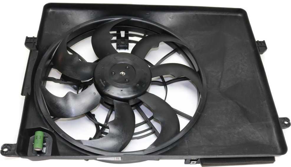 Hyundai, Kia Cooling Fan Assembly-Single fan, Radiator Fan ...