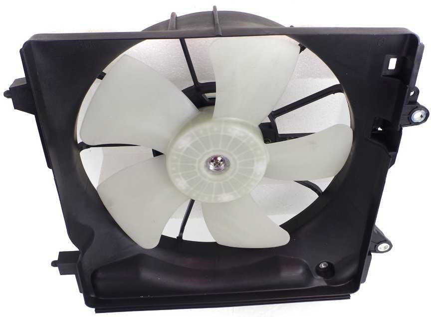 Honda Driver Side Cooling Fan Assembly-Single fan, Radiator Fan ...