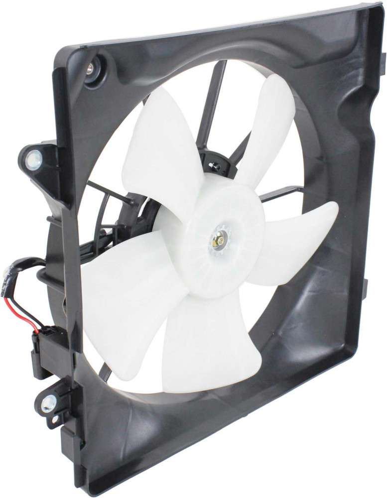 Honda Passenger Side Cooling Fan Assembly-Single fan, A/C Condenser Fan ...