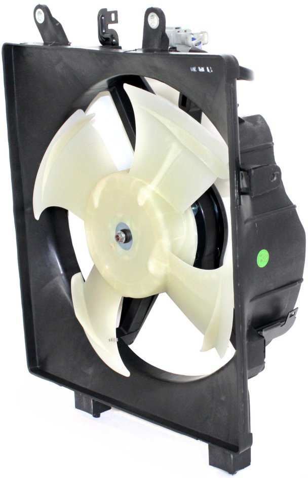 Honda Driver Side Cooling Fan Assembly-Single fan, A/C Condenser Fan ...