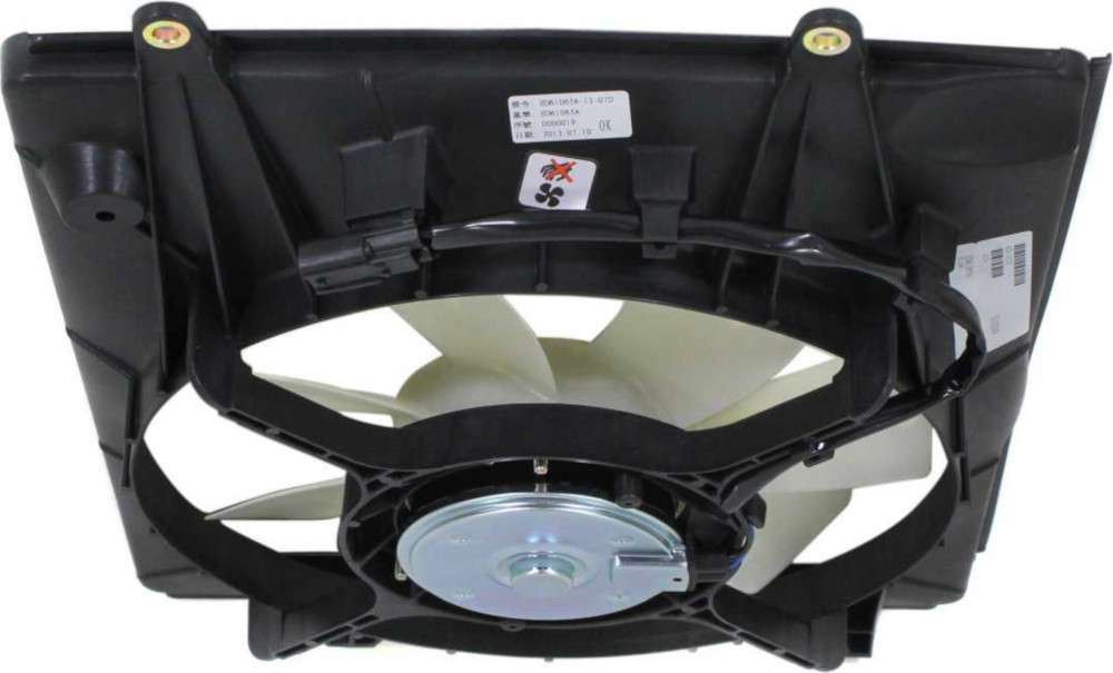 Honda Cooling Fan Assembly-Single fan, A/C Condenser Fan | Replacement ...