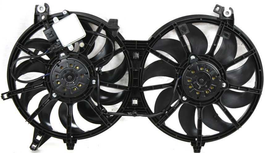 Nissan, Infiniti Cooling Fan Assembly-Dual fan, Radiator Fan ...