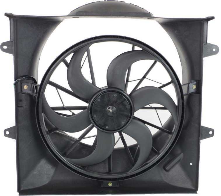 Jeep Cooling Fan Assembly-Single fan, Radiator Fan | Replacement ...