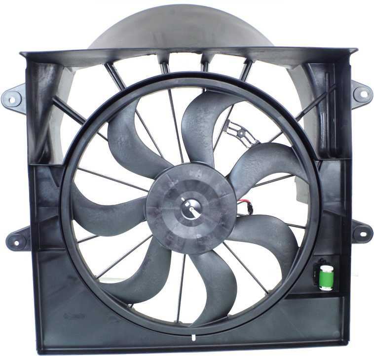 Jeep Cooling Fan Assembly-Single fan, Radiator Fan | Replacement ...
