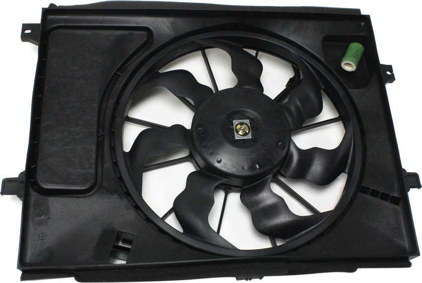 Kia Cooling Fan Assembly-Single fan, Radiator Fan | Replacement REPK160922,